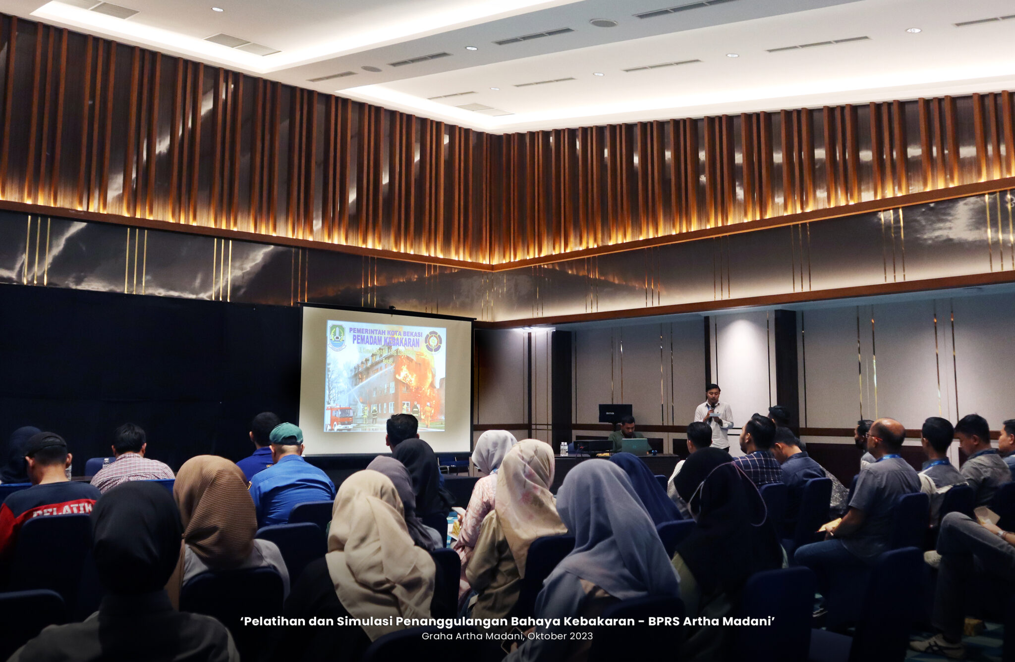 Pelatihan dan Simulasi Penanggulangan Bahaya Kebakaran di Bank Syariah Artha Madani – BPRS Artha ...